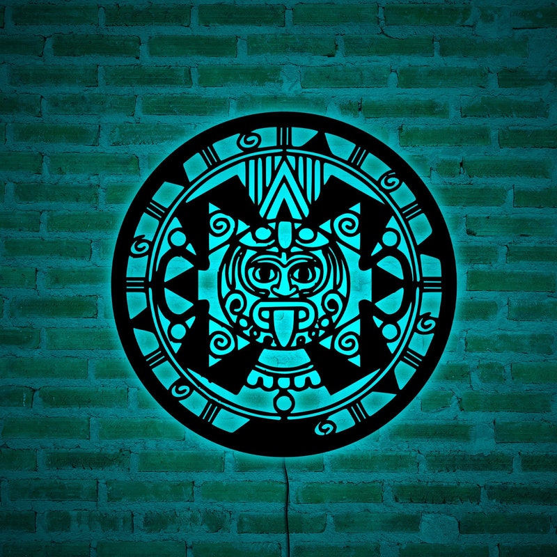 Aztec Wood Sign - Etsy