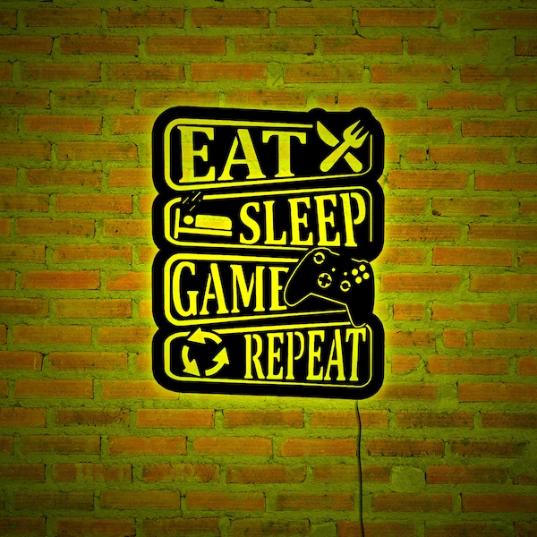 Eat Sleep Game - Etsy