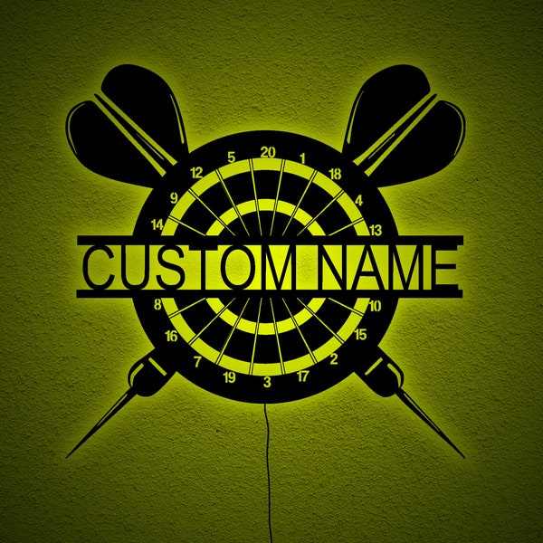 Led Wall Darts - Etsy