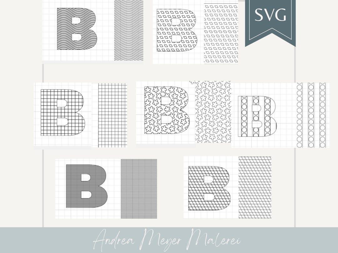 SVG Fill Pattern Plotter File – Patterns for Engraving & Drawing With ...