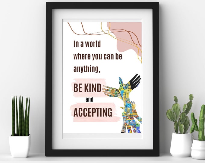 Kindness Posters for Children - Affirmation Posters for Kids - Etsy Canada