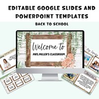 Google Slides Teacher Planner Template, Year-long Classroom Daily ...