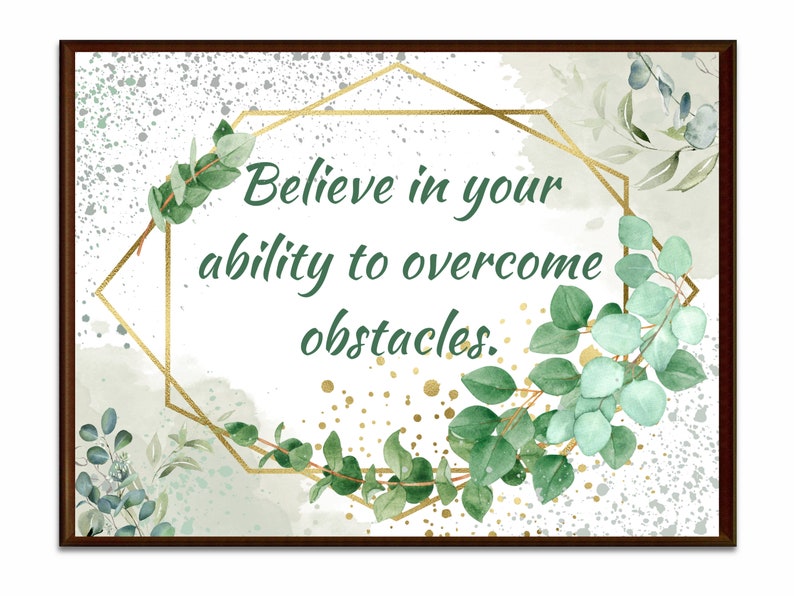 Classroom Poster Set Growth Mindset Poster Class Decor - Etsy