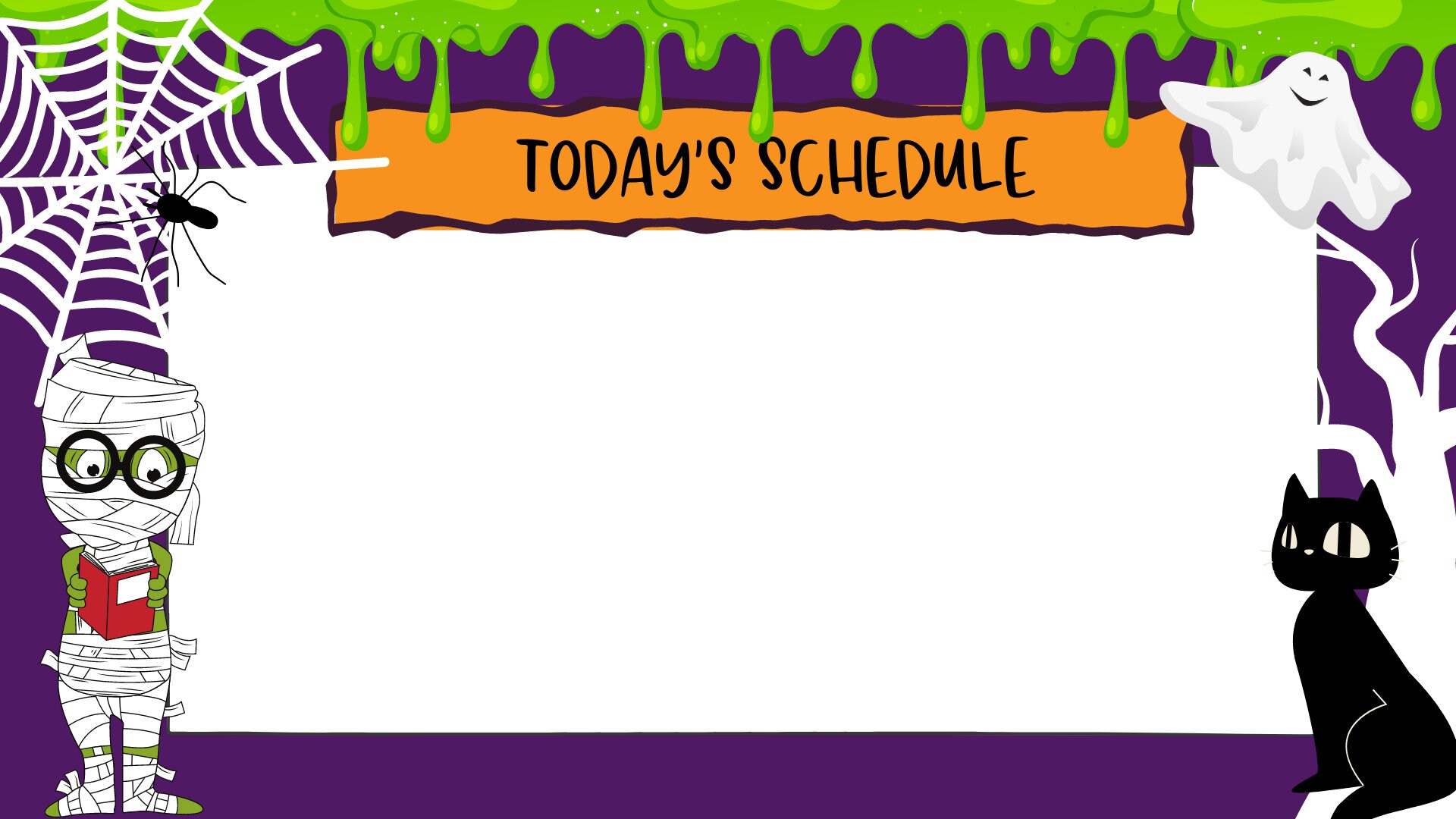 Google Slides Template Classroom Teacher Slide Deck Halloween Slides - Etsy