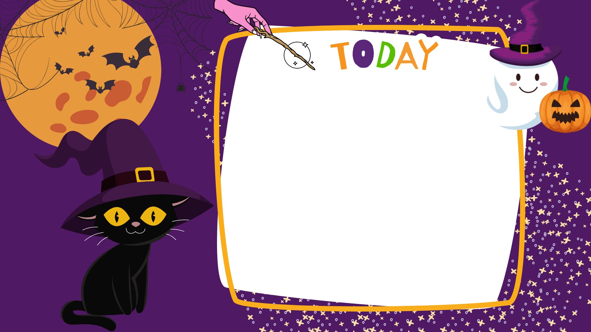 Google Slides Template Classroom Teacher Slide Deck Halloween Slides - Etsy