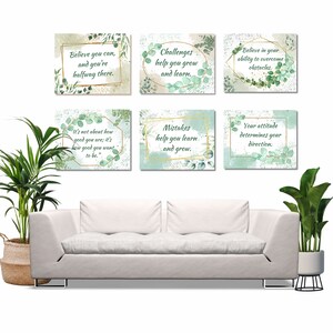 Classroom Poster Set Growth Mindset Poster Class Decor - Etsy