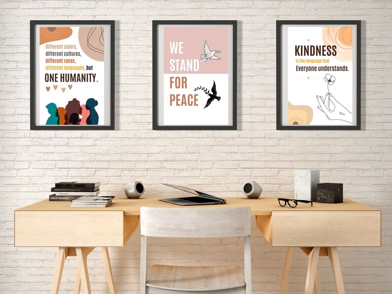 Inclusive Classroom Decor Boho Classroom Poster Class Decor - Etsy