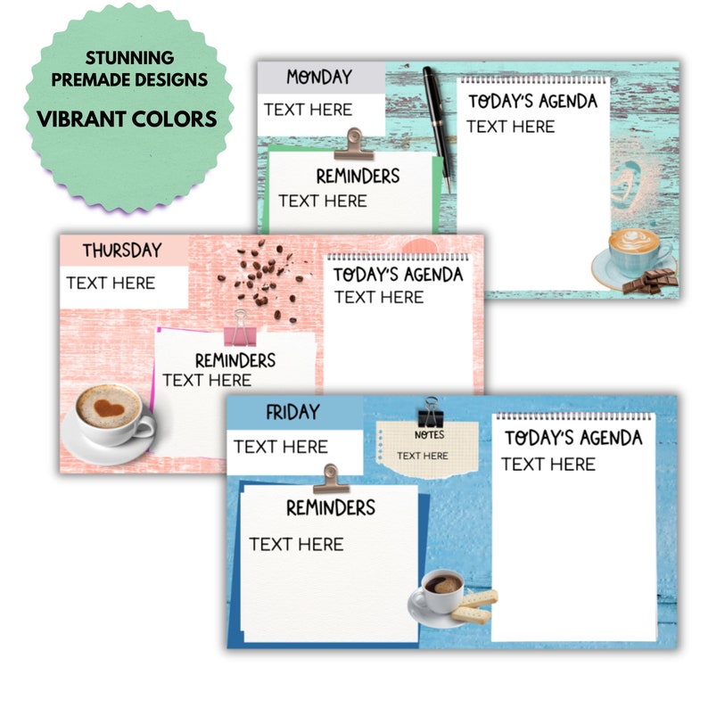 Google Slides Classroom Daily Agenda Slides Template - Etsy