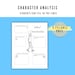 Character Sheet Characterization Template English Graphic Organizer ...
