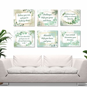 Classroom Poster Set Growth Mindset Poster Class Decor - Etsy