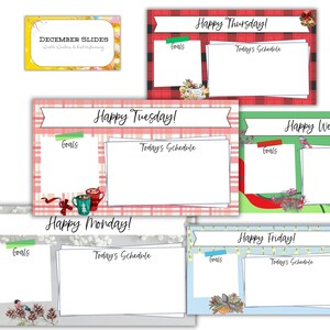 Google Slides Teacher Planner Template, Year-long Classroom Daily ...