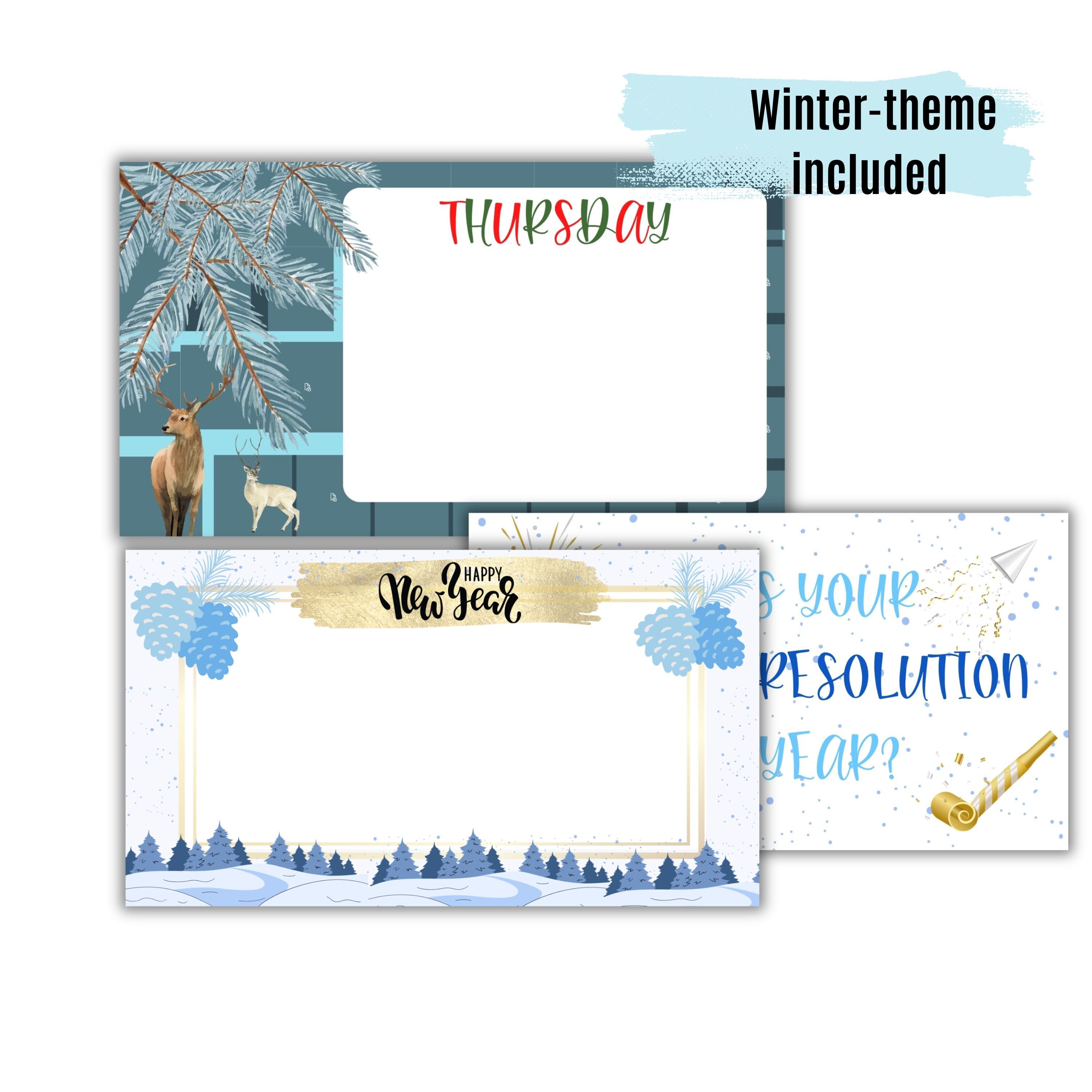 Google Slides Template Classroom Teacher Slideshow Christmas Slides - Etsy