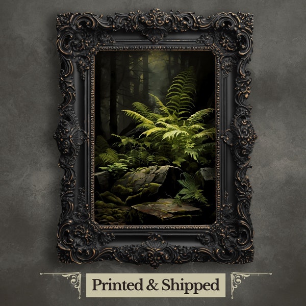 Vintage Gothic Botanical Wall Art - Etsy