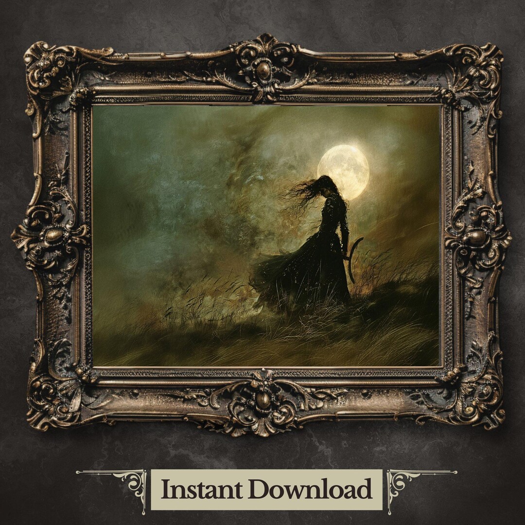 Hekate Samhain Night Art: Mystical Witchcraft Print (digital Download ...