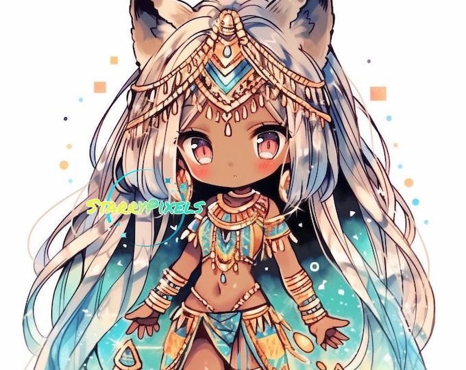 Unique (1/1) Fantasy Anime Chibi OC Adopt, DND Roleplay, Gaming ...