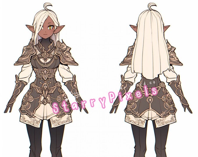 Full Body OC Adopt | Starrypixels - Etsy