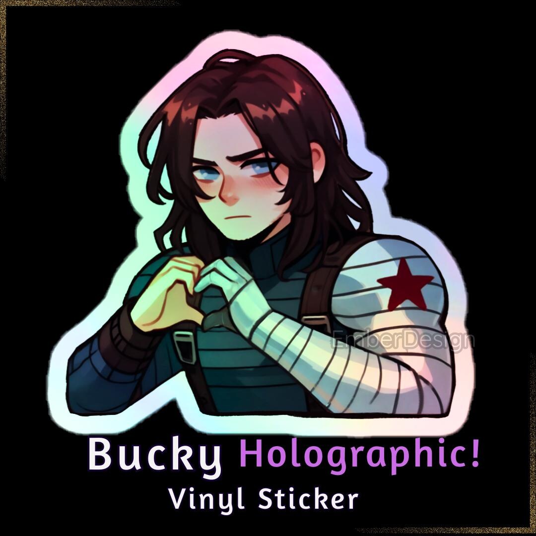 He Loves You, Bucky Barnes / Marvel Fanart / Winter Soldier Holographic ...