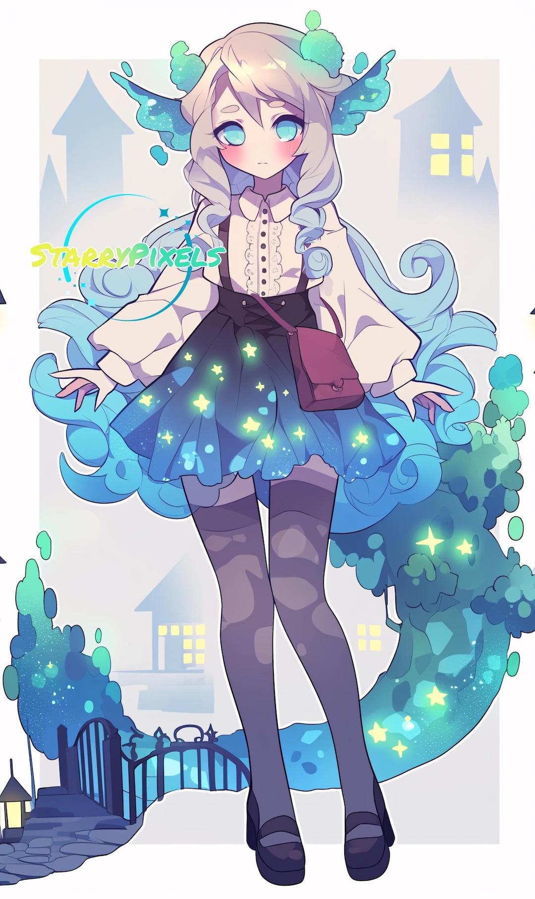 UNIQUE 1/1 Fantasy Style Fantasy OC Adopt, D&D, Gaming Avatar, Furry ...