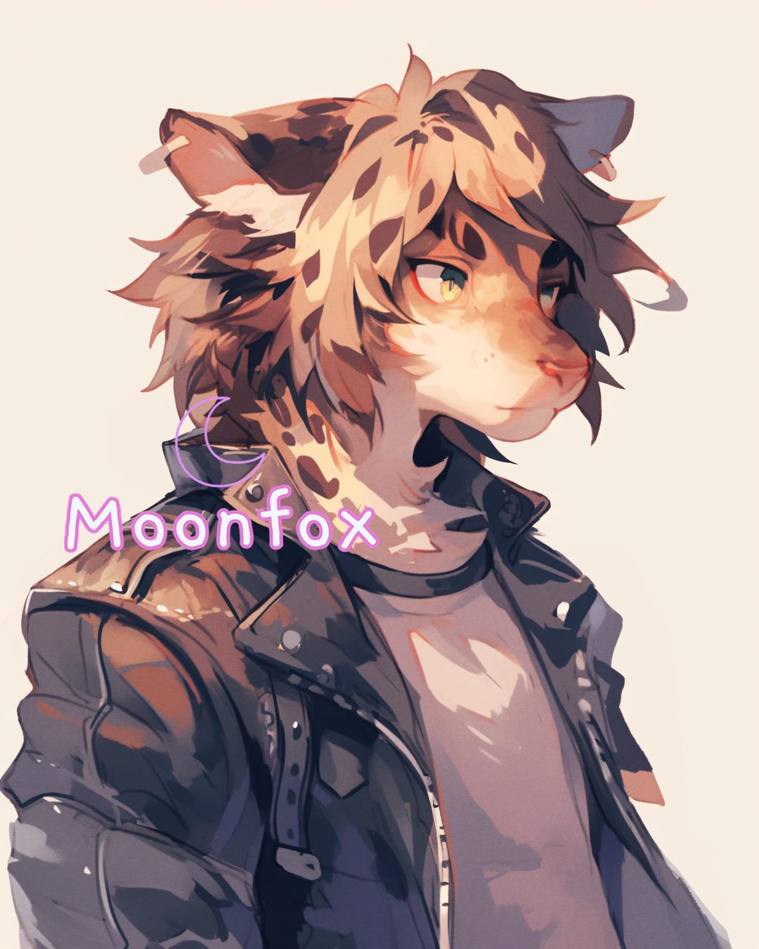UNIQUE 1/1 Furry OC Adopt, Avatar, Gaming Moonfoxpixels - Etsy