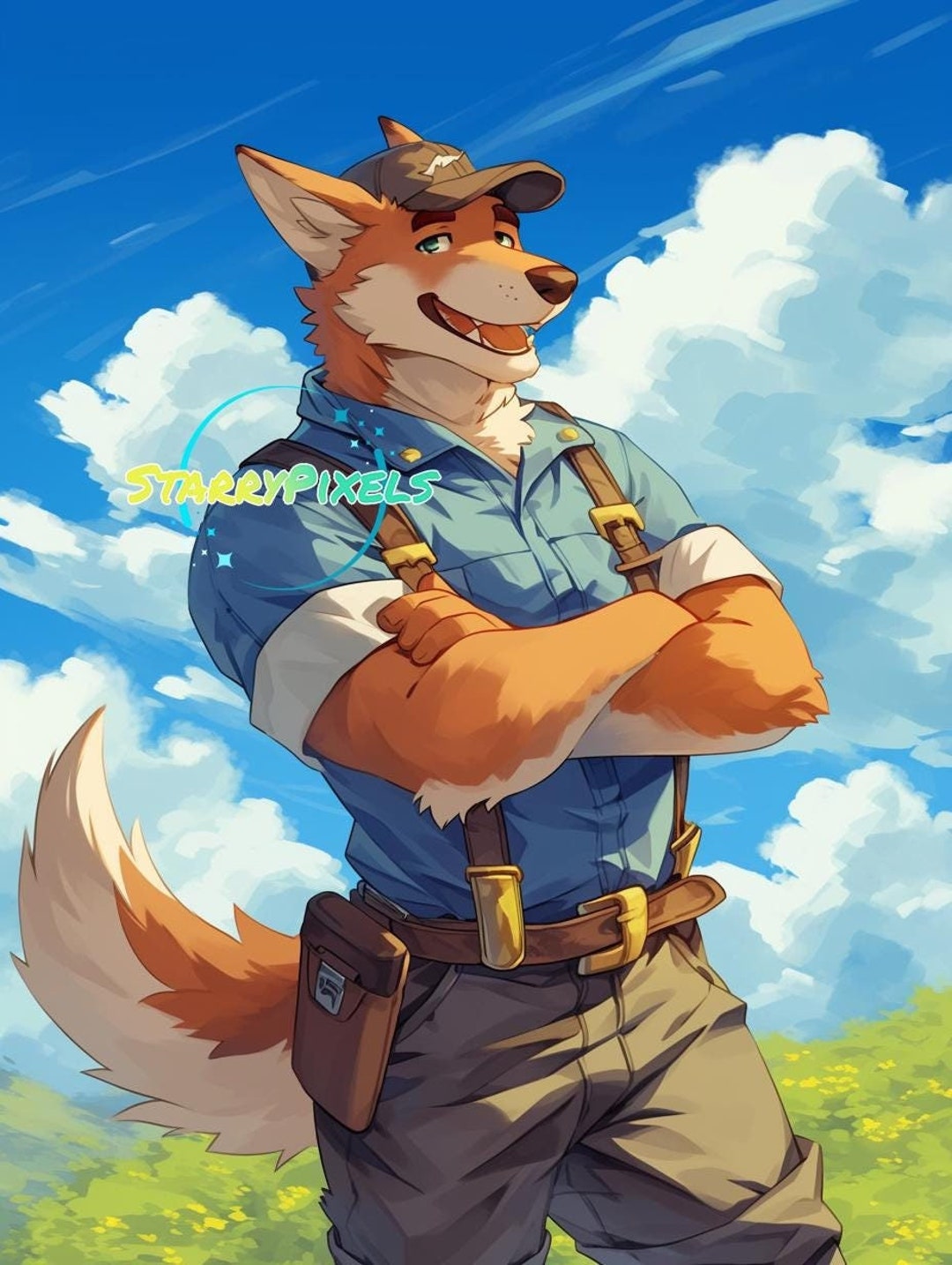 Unique 1/1 Furry OC Adopt, Character Design, Gaming Character ...