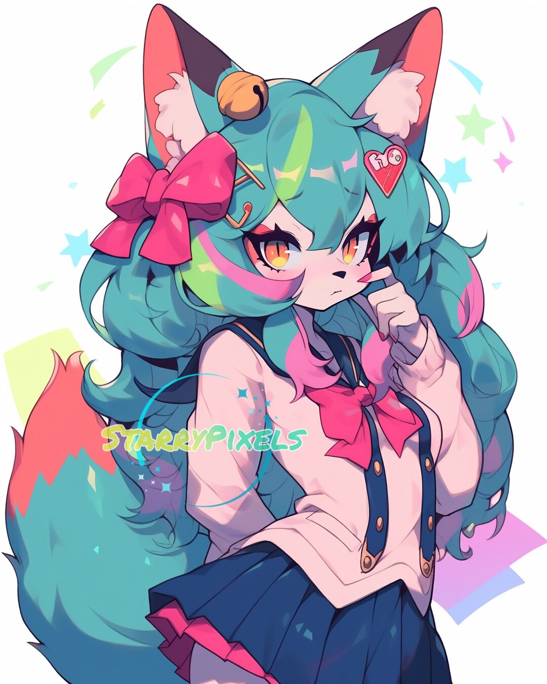 OC Adopt Reference Art for Roleplay, Vtube Design, Cosplay Fiction ...