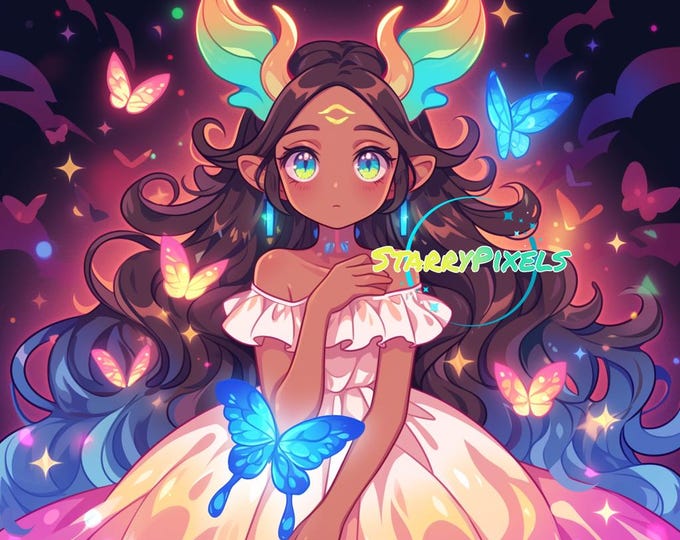 Unique (1/1) Fantasy Anime OC Adopt, DND Roleplay, Gaming Character ...