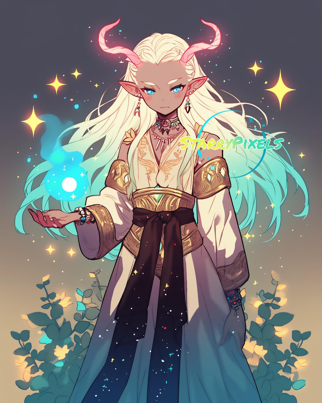 UNIQUE 1/1 Fantasy Style Fantasy OC Adopt, D&D, Gaming Avatar, Furry ...
