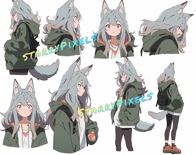 Adopt an OC, Character Adopt, Ref Sheet, Kemonomimi, Anime Oc for Rpgs ...