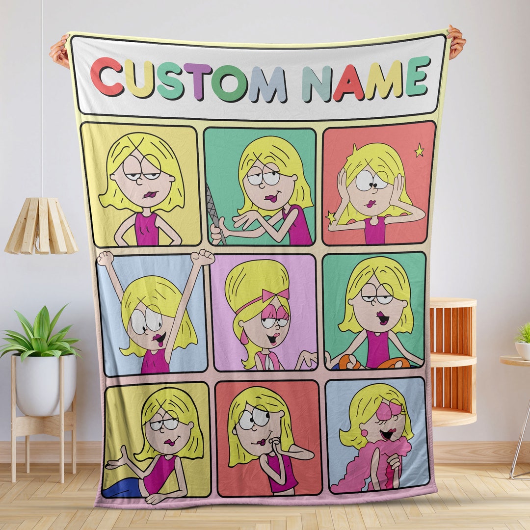 Disney Lizzie Mcguire Blanket Personalized Lizzie Soft - Etsy