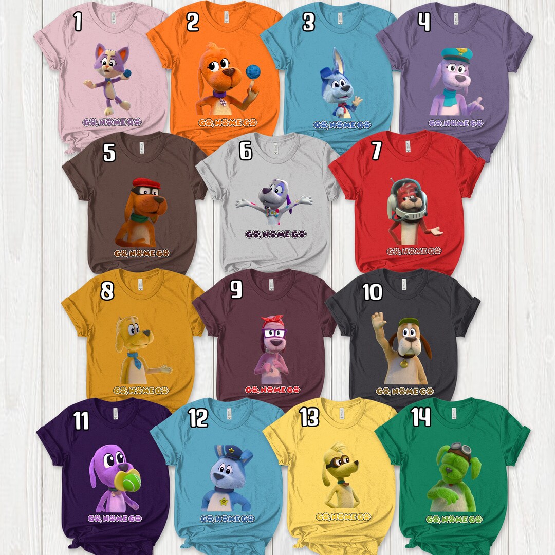 Go Dog Go Birthday Shirt Go Dog Go Family T-shirt Go Dog Go - Etsy
