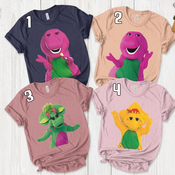 Barney and Friends Shirts - Etsy