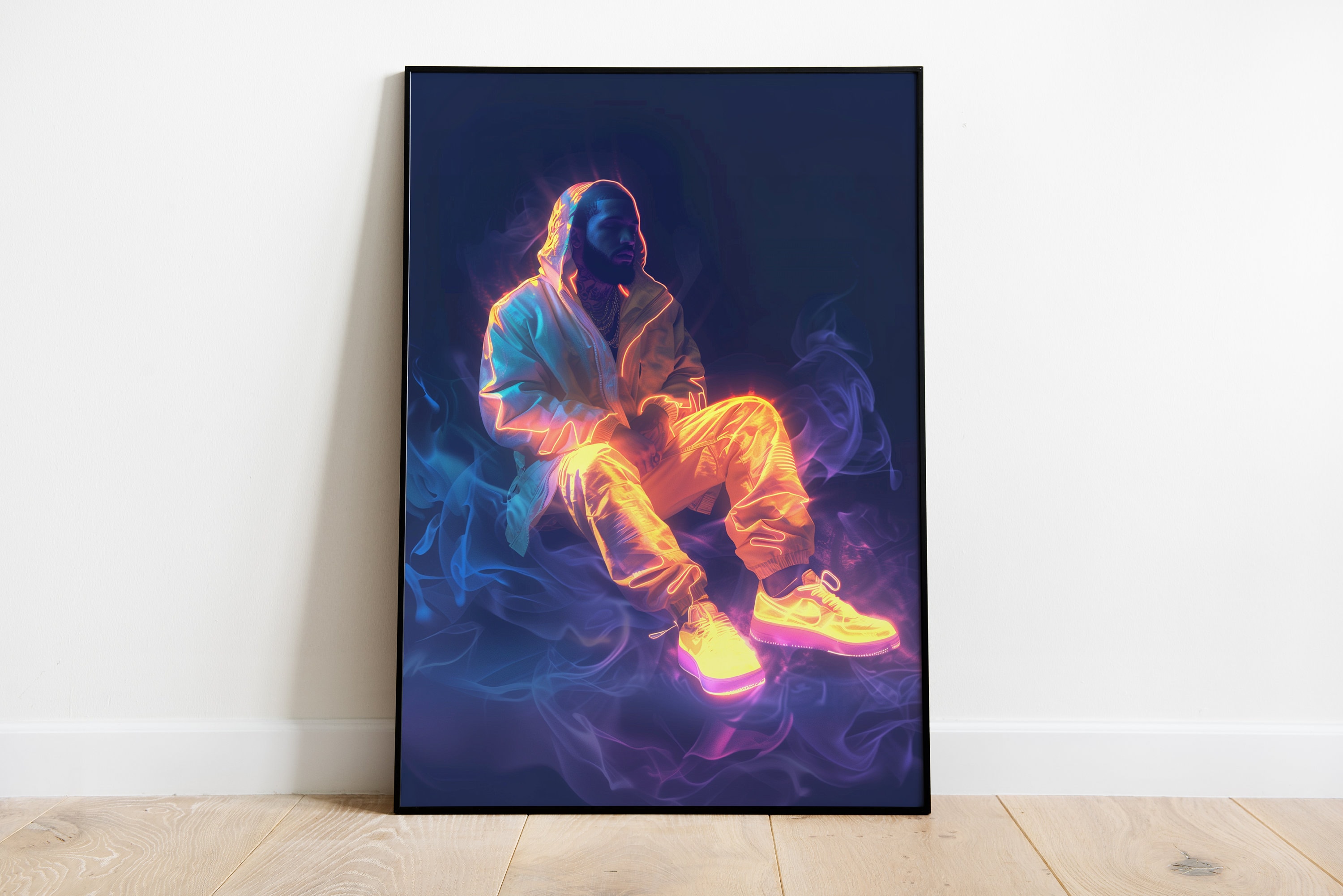 Drake 6 Wallart Bundle Poster Wallpaper Music Digital Art Pictures ...