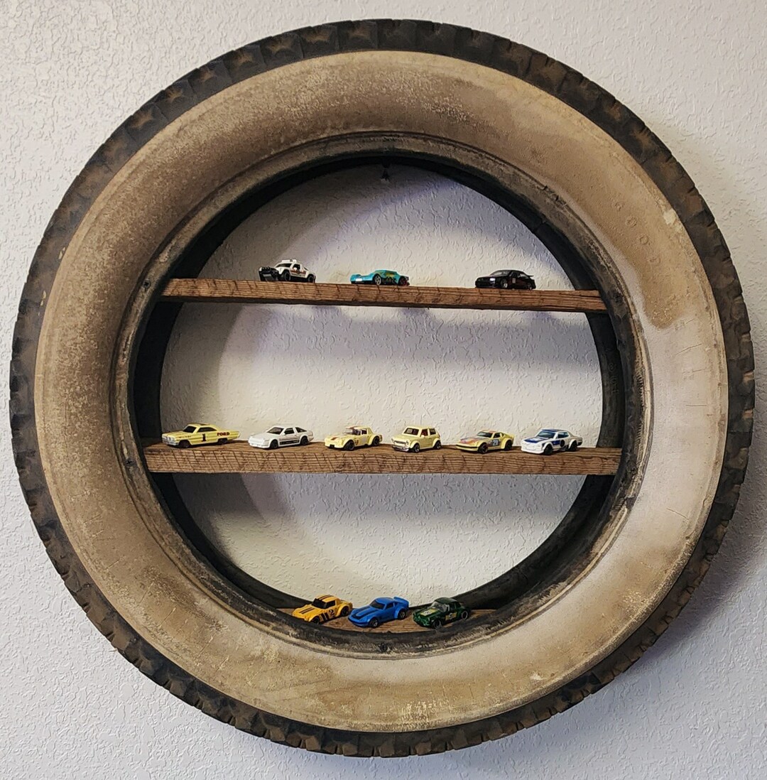 Vintage Tyre Tchotchke Display Shelf - Etsy