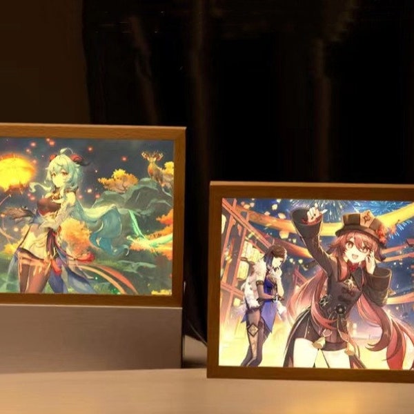 Anime Led Light Painting - Etsy