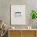 Amity Dictionary Definition Wall Art, Printable Digital Download ...