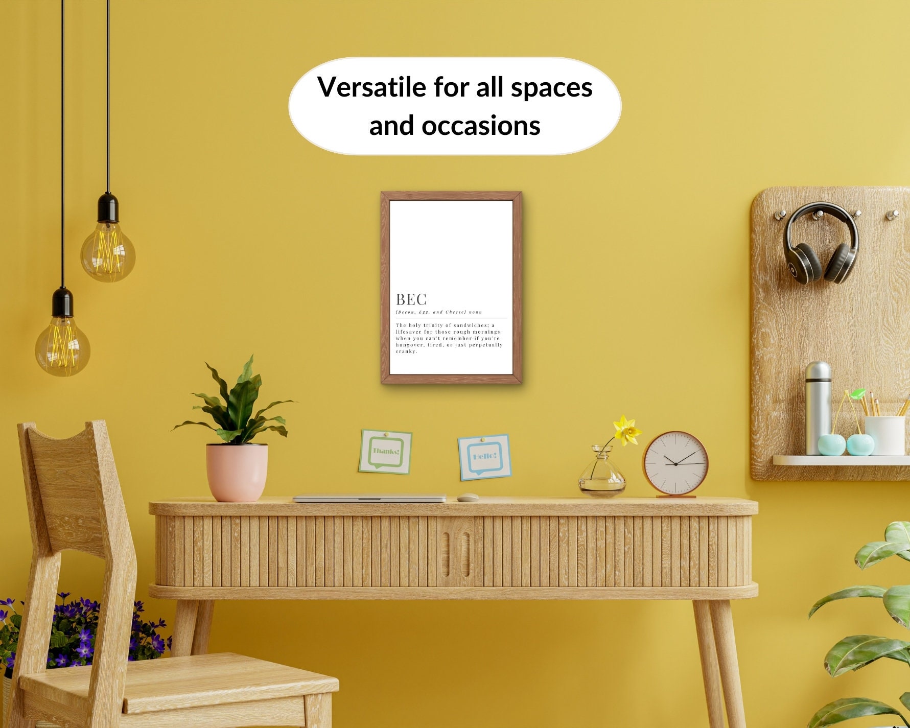 Funny BEC Definition Printable Art - Minimalist Digital Download ...