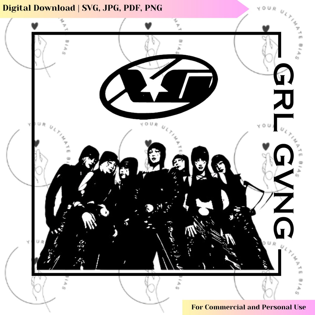 XG Girl Gang Vector | XG SVG | Kpop Design - Etsy