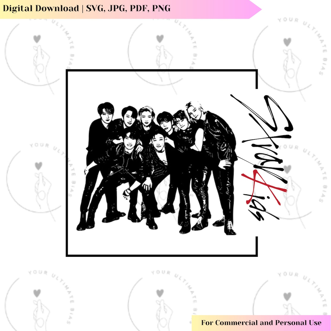 Stray Kids SVG | Straykids Vector | Kpop Design - Etsy