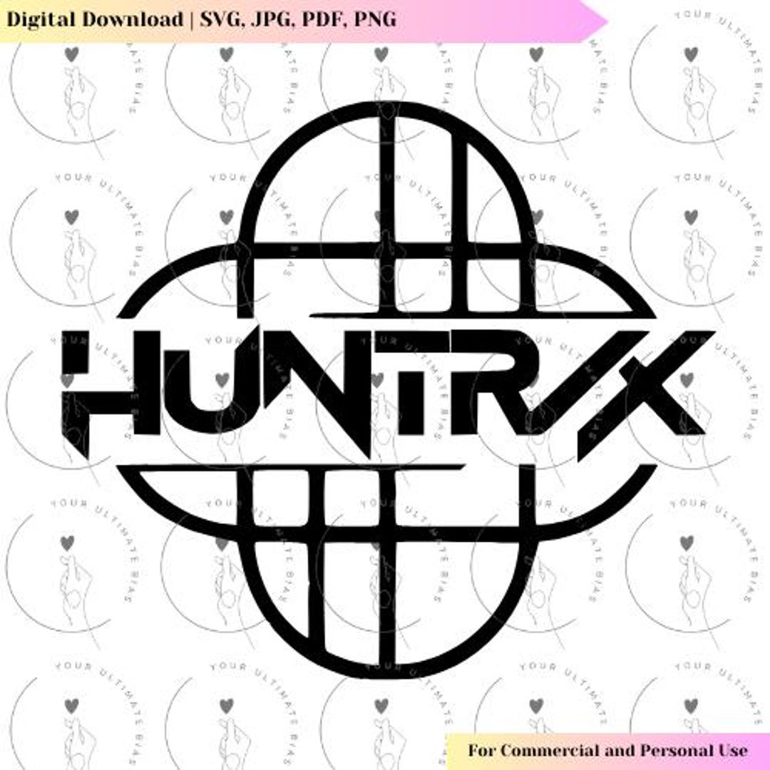 Huntrix Logo SVG | Kpop Demon Hunters Vector | Kpop Design - Etsy