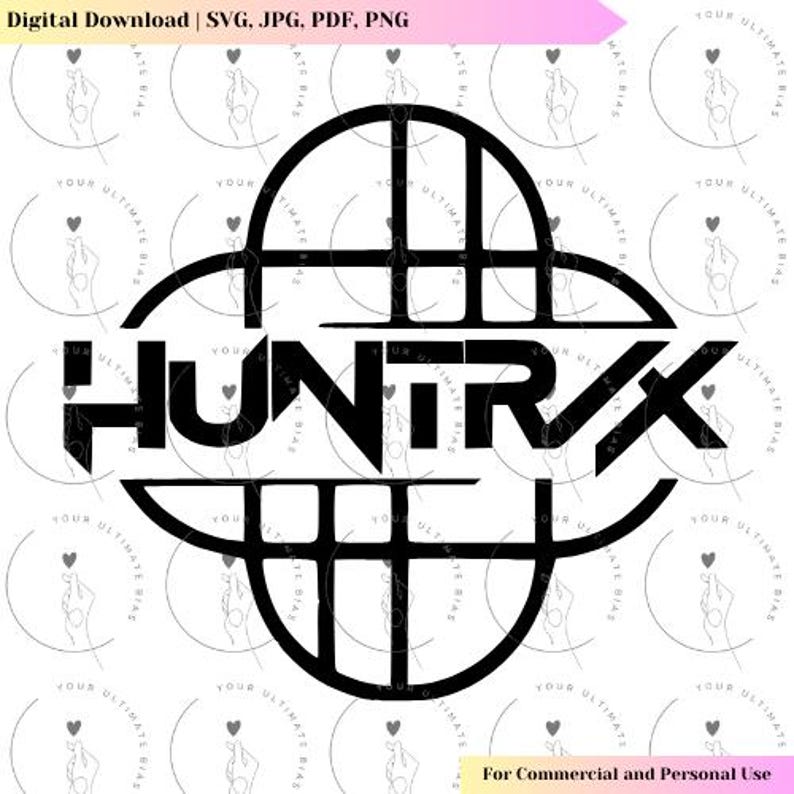 Huntrix Logo SVG | Kpop Demon Hunters Vector | Kpop Design - Etsy UK