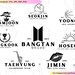 BTS Vector Pack | BTS SVG | Kpop Design - Etsy