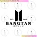 BTS Vector Pack | BTS SVG | Kpop Design - Etsy