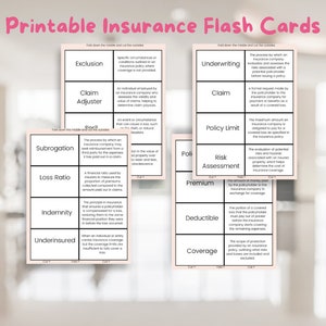 Personal Lines Insurance Flash Cards - Study for Home and Auto ...