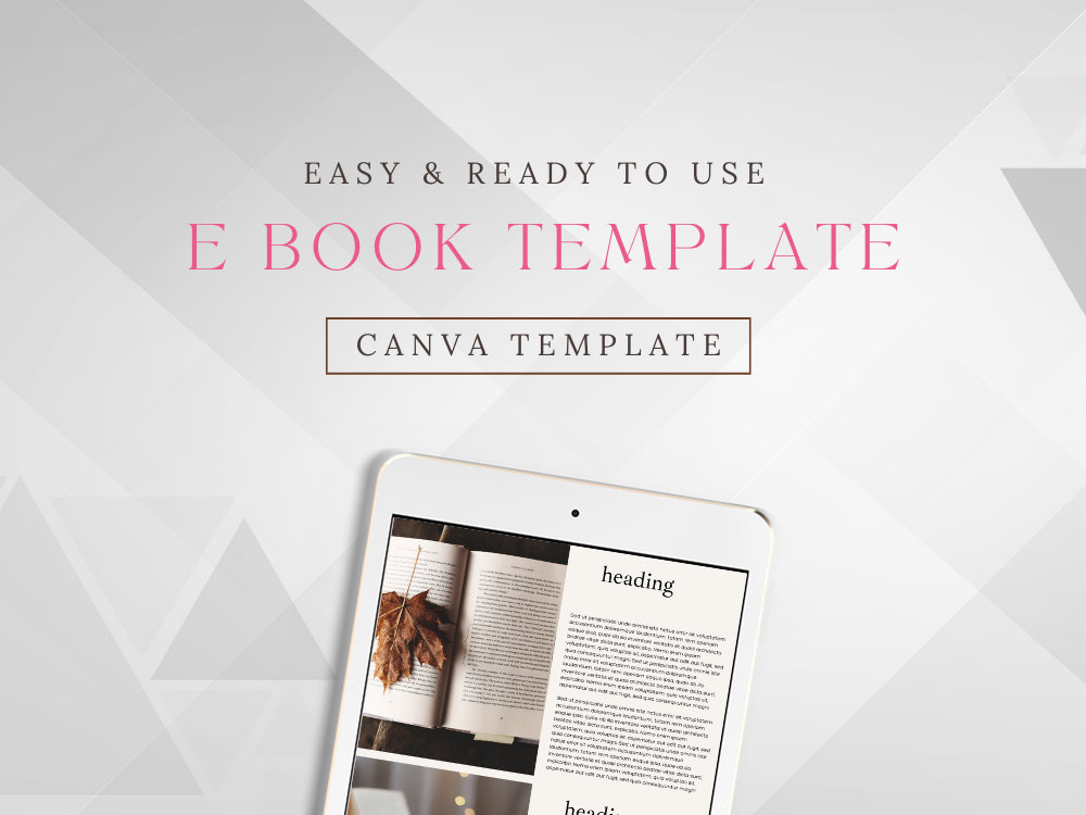 30 Page Editable Canva Ebook Template Create Stunning Ebooks ...
