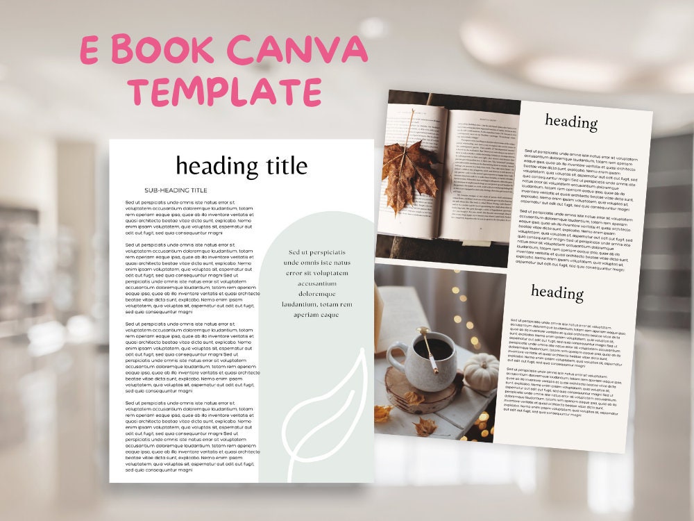 30 Page Editable Canva Ebook Template Create Stunning Ebooks ...