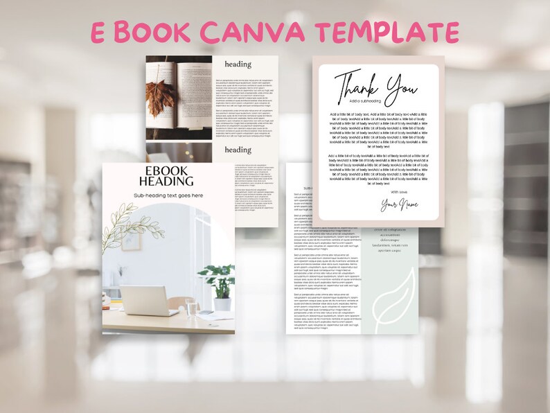 30 Page Editable Canva Ebook Template - Create Stunning Ebooks ...