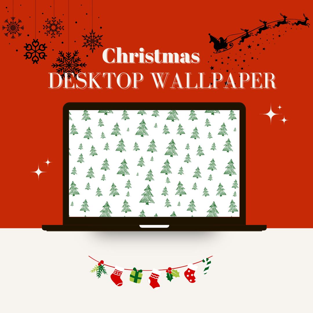 Christmas Desktop Wallpaper | December Desktop Wallpaper | Digital ...