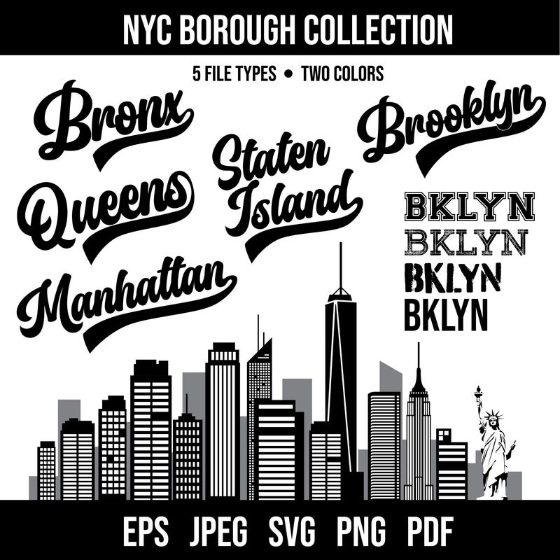 Bronx Svg - Etsy