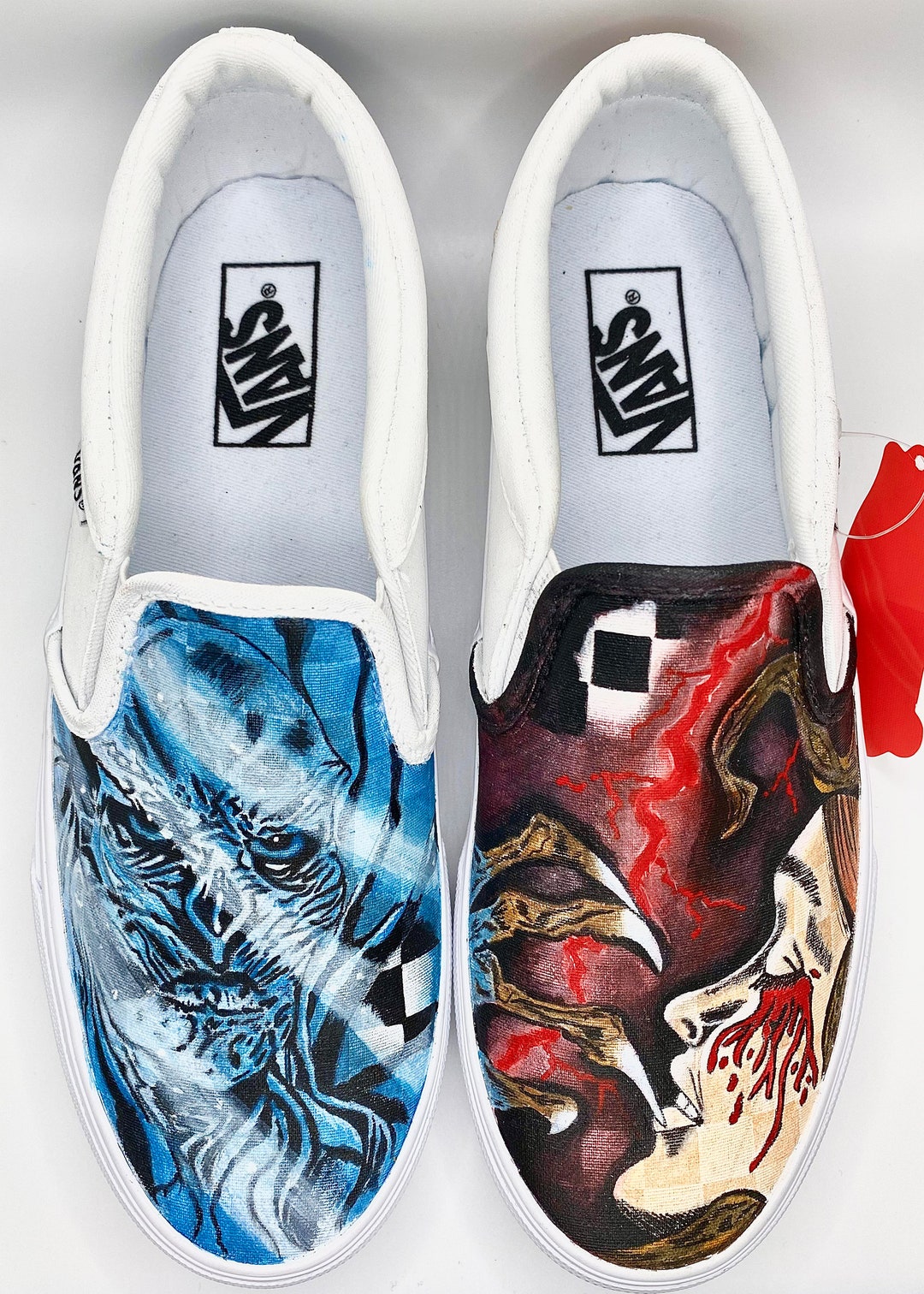 Vans Inspired by Stranger Things - Etsy