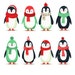 Christmas Penguin SVG PNG JGP Editable Vector Penguin Instant Digital ...